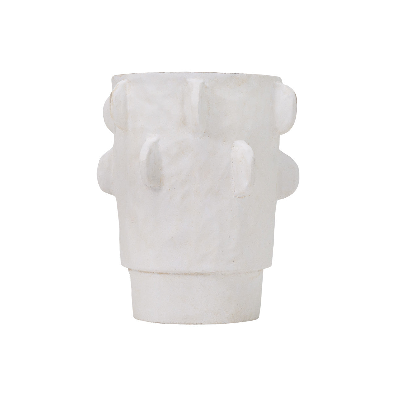 BASE CON TEXTURA Y ONDAS EN TONO CREMA DE CEMENTO MED:25 CM – B-V HOME